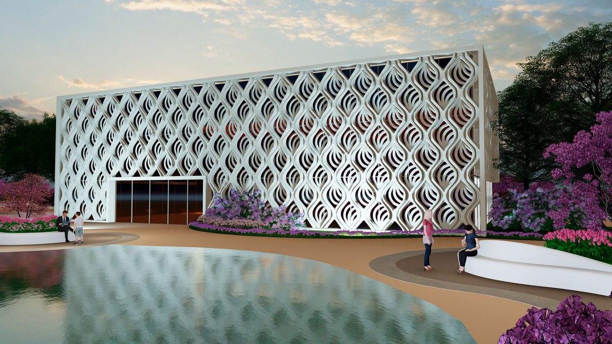 An architectural skin inspired by nature – Amusement Logic