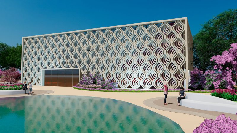 An architectural skin inspired by nature – Amusement Logic