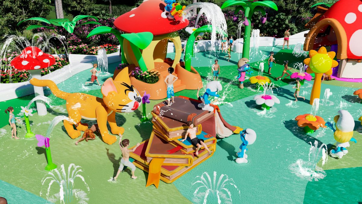 Bringing a new blue adventure: Smurf Splash Pad – Amusement Logic
