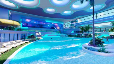 Water park and thermal complex for a shopping mall, Russia – Amusement ...