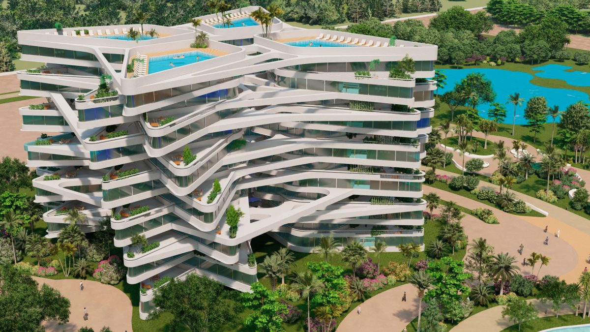 Stars for a residential complex – Amusement Logic