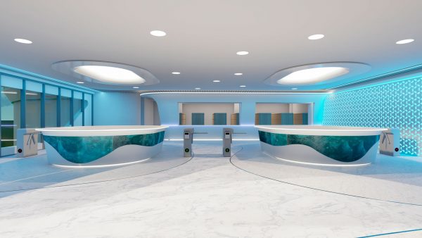 Versatile and fluid interior design – Amusement Logic