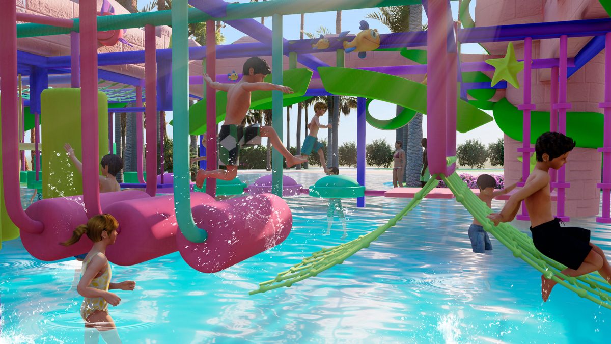 Ninja Water Circuit – Amusement Logic