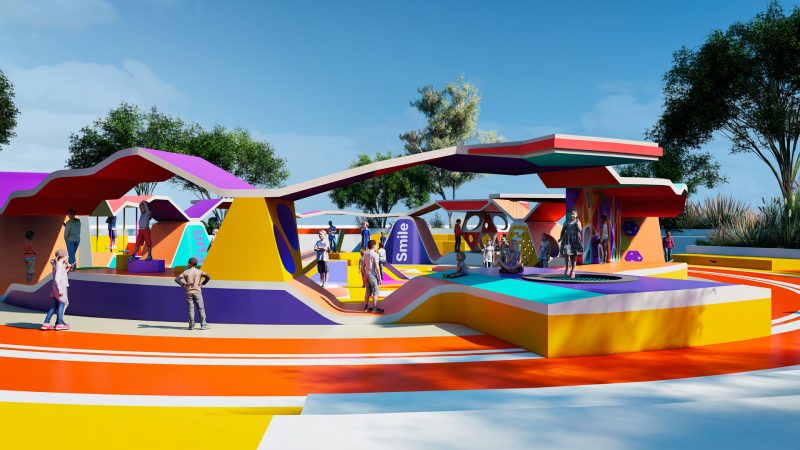 PlaySquare, a children’s playground – Amusement Logic