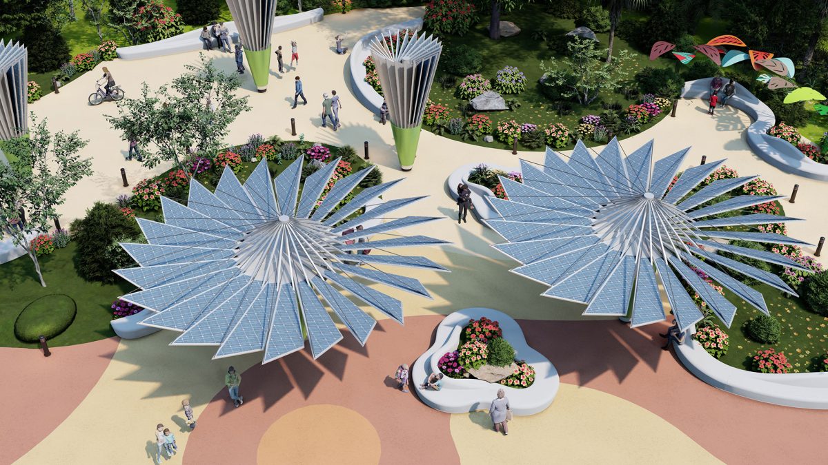 Multi-purpose retractable pavilion – Amusement Logic