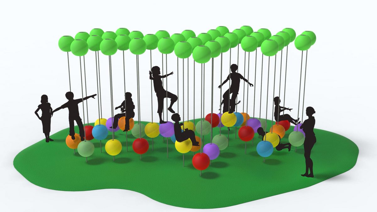 BallForest, stimulation and play – Amusement Logic