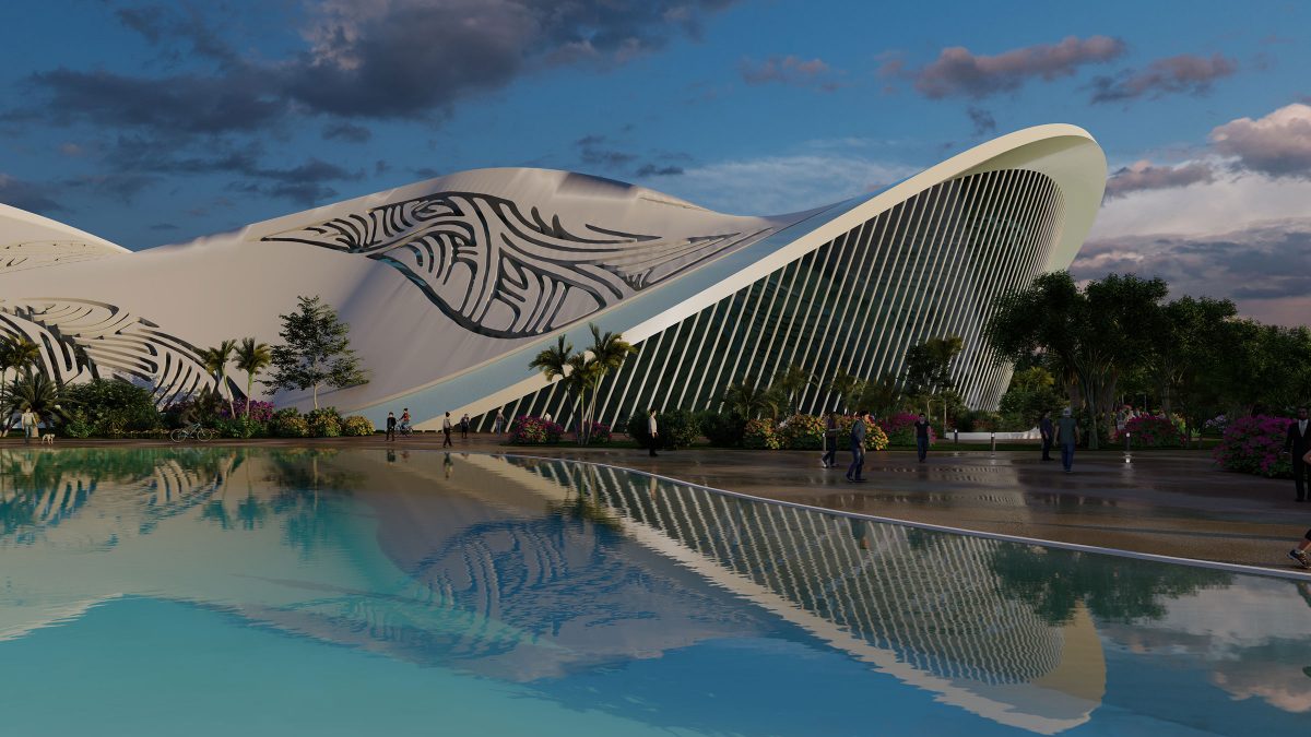 Architecture of a convention centre – Amusement Logic
