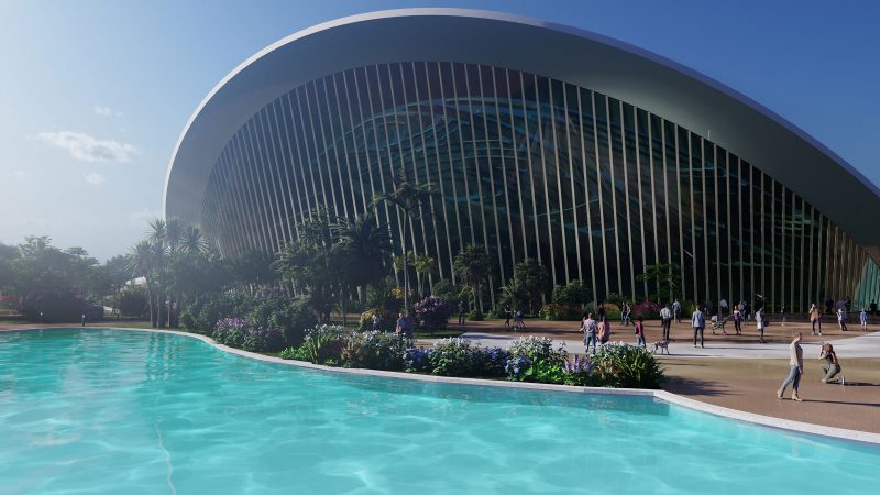 Architecture of a convention centre – Amusement Logic