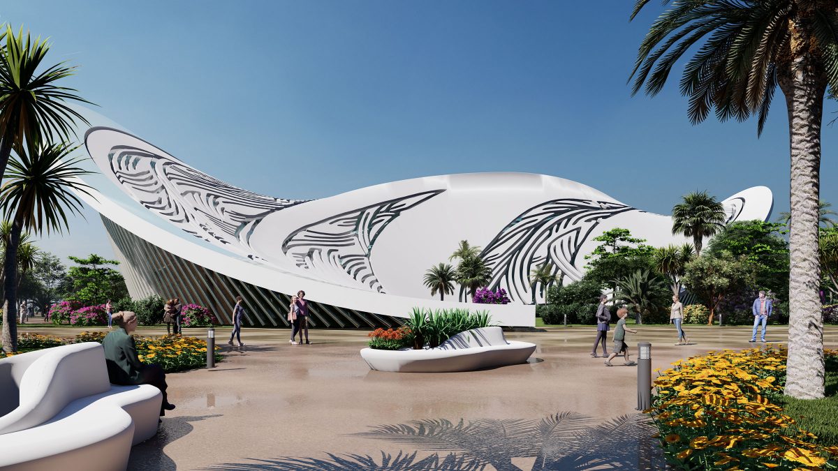 Architecture of a convention centre – Amusement Logic