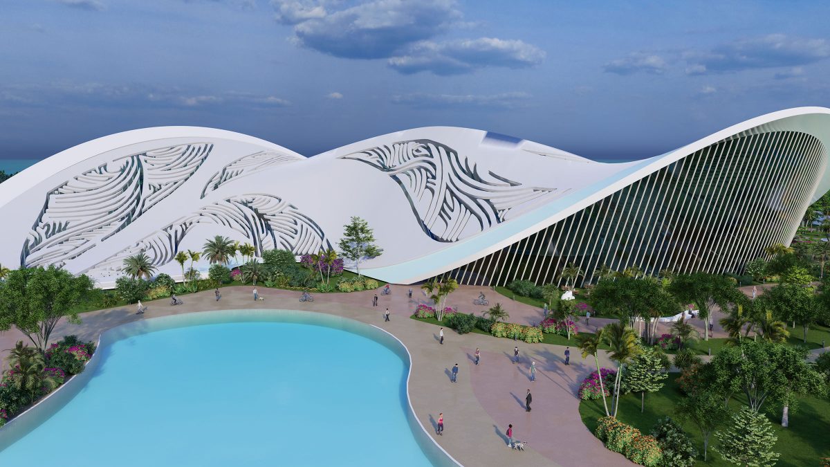 Architecture of a convention centre – Amusement Logic