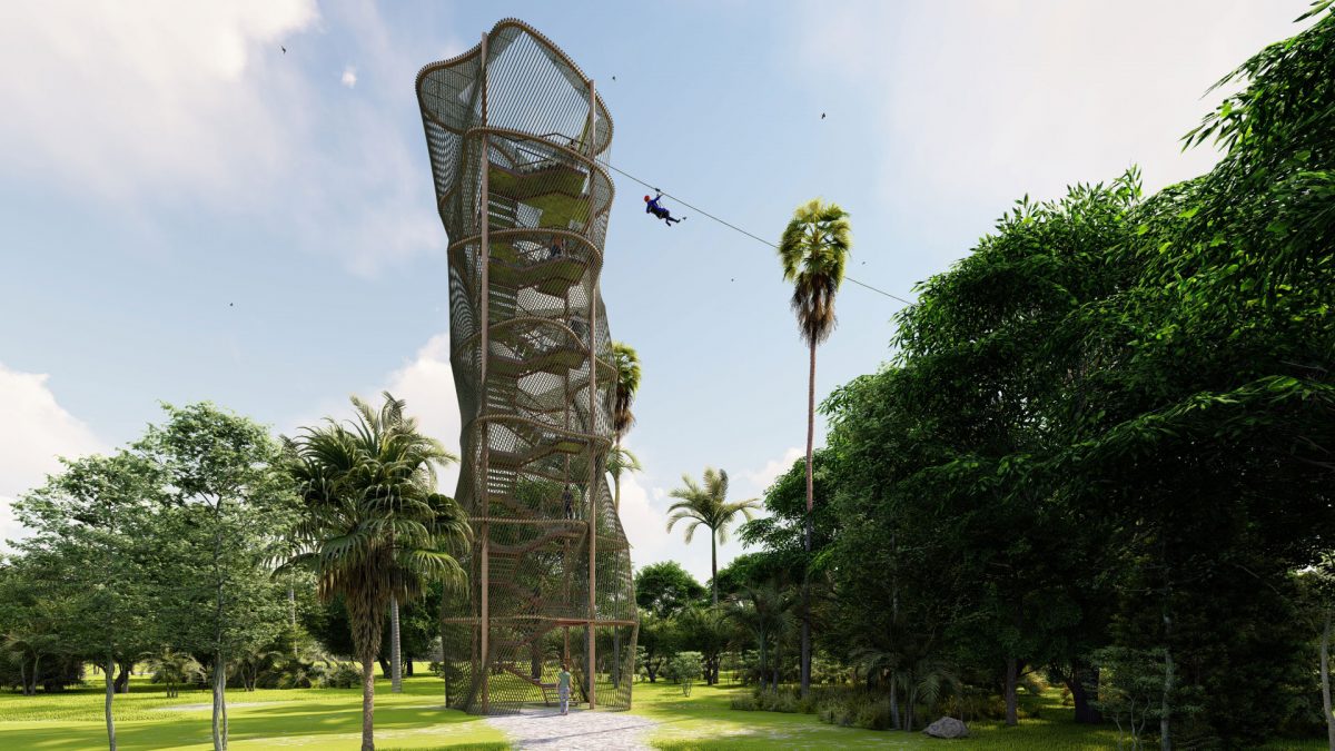 Zip-line Tower – Amusement Logic