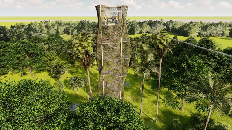 Zip-line Tower – Amusement Logic