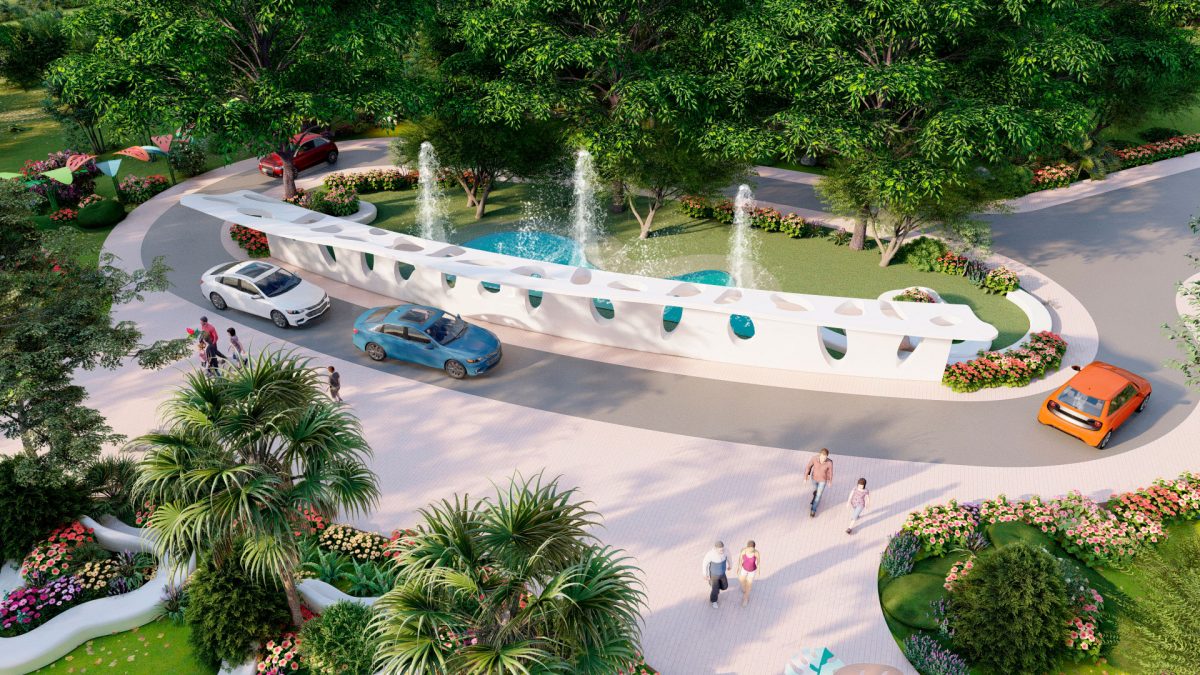 Driverless vehicle walkway – Amusement Logic