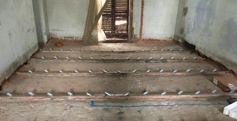 Rehabilitation of wooden floor slabs - Amusement Logic
