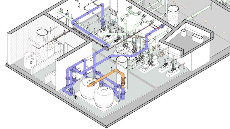 LOD 400 hydraulic installations – Amusement Logic