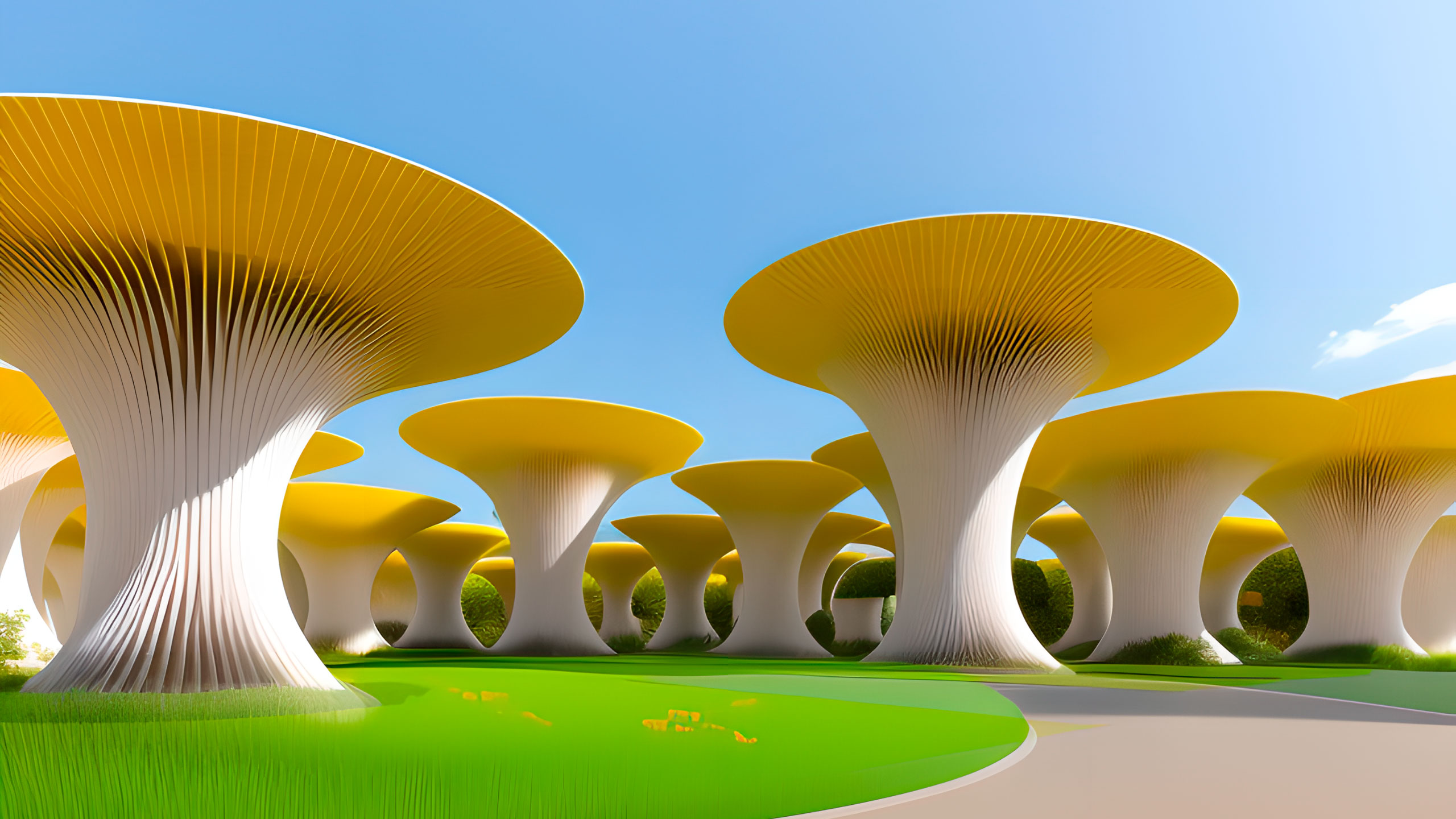A park inspired by mycology – Amusement Logic