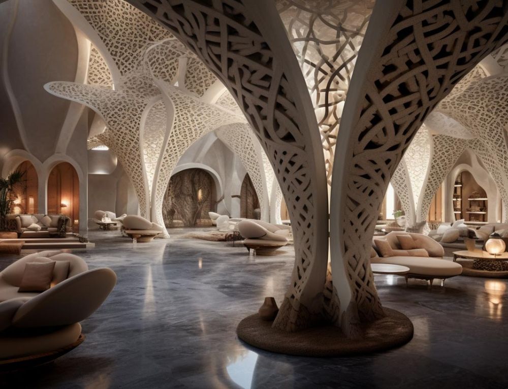 FreshSquare, biomimetic, bioclimatic shelter design - Amusement Logic