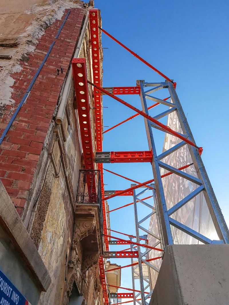 Rehabilitation by means of stabilisers in architecture and construction ...