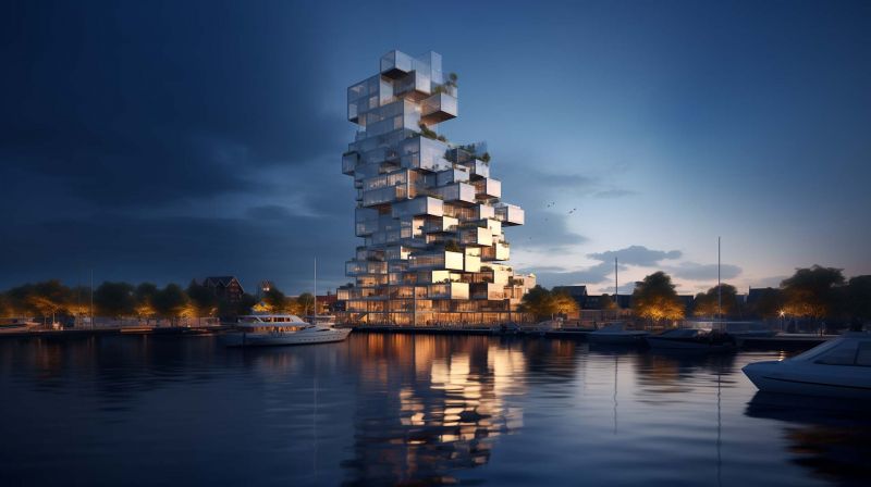 Glass Cubes Towers – Amusement Logic