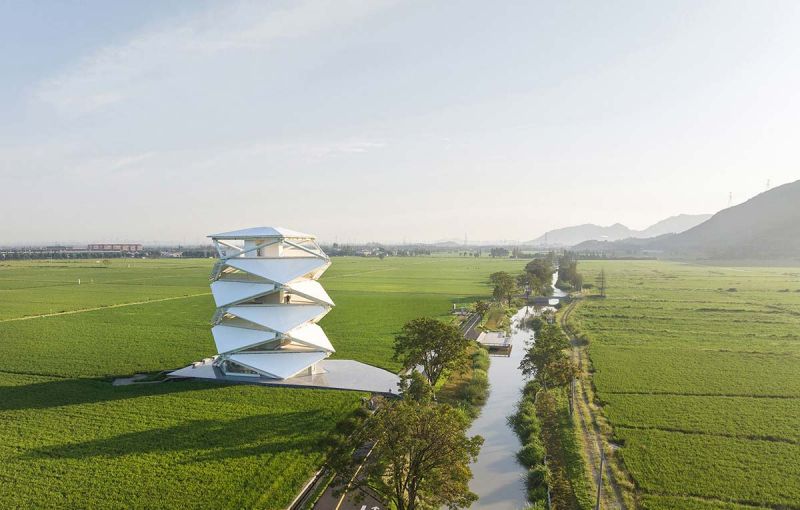 Singular architecture: The Lantern in the Paddy Field, China ...