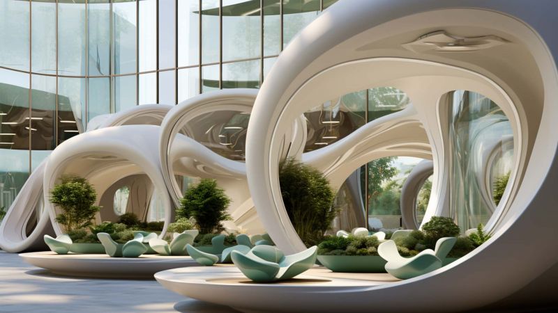 Organic design for co-working – Amusement Logic