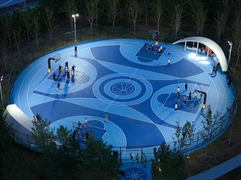 Design of a smart sports park, Ordos, China – Amusement Logic