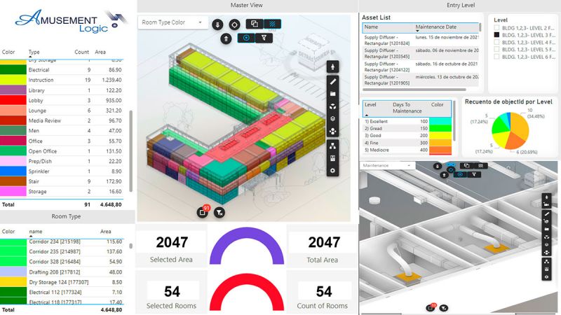 BIM methodology in facilities management – Amusement Logic