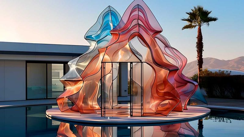 A design in translucent glass – Amusement Logic