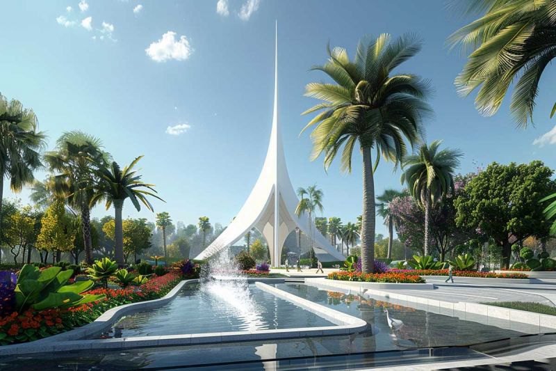 Art+Architecture in a public park – Amusement Logic