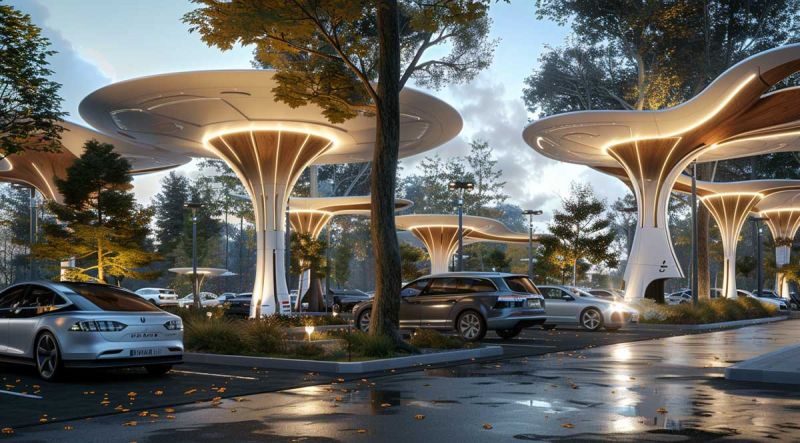 Design of a futuristic car park – Amusement Logic