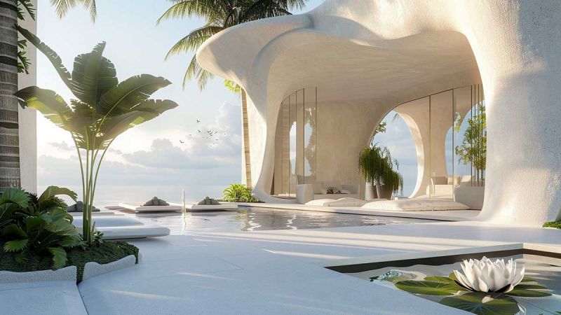 Conceptual luxury design that renews the hotel and resort experience ...