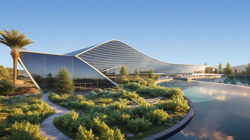 A tiara-inspired resort hotel design – Amusement Logic