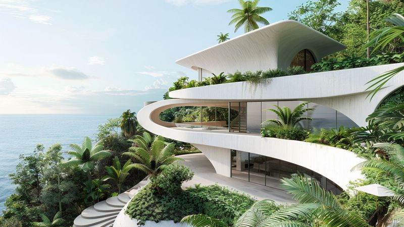 Design of a stepped luxury villa – Amusement Logic