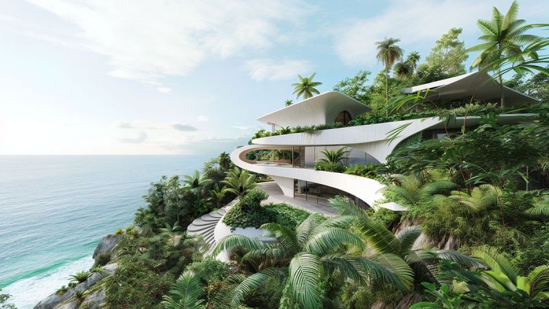 Design of a stepped luxury villa – Amusement Logic