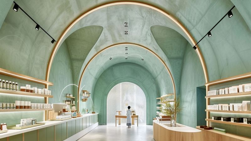 Jade Emporium, interior design for a chain of shops – Amusement Logic