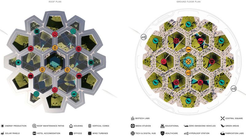 Urban design for an adaptable biotech city – Amusement Logic
