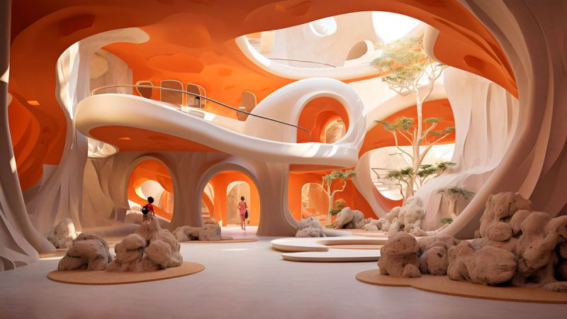 A designer organic pavilion – Amusement Logic