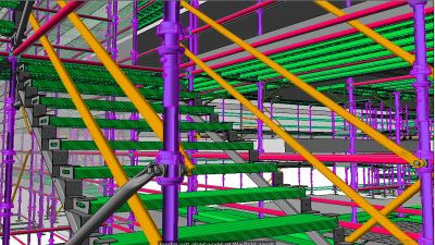 BIM methodology applied to scaffolding design – Amusement Logic