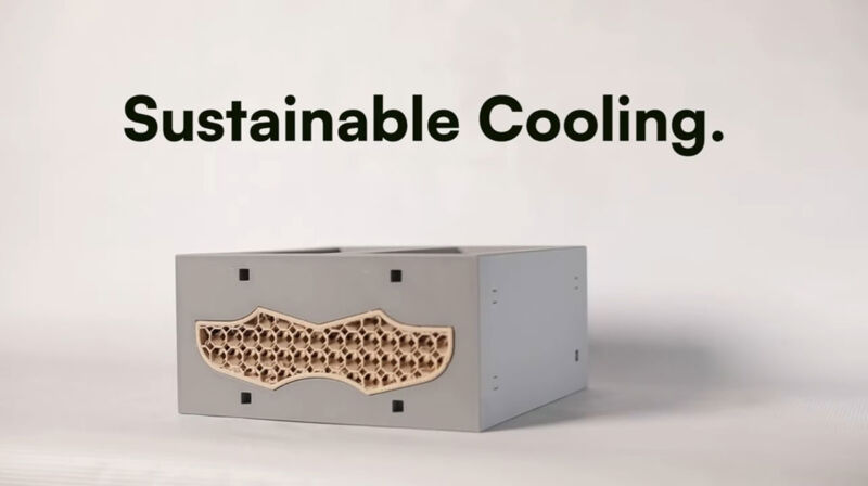 Brikoole, passive cooling system for the building industry