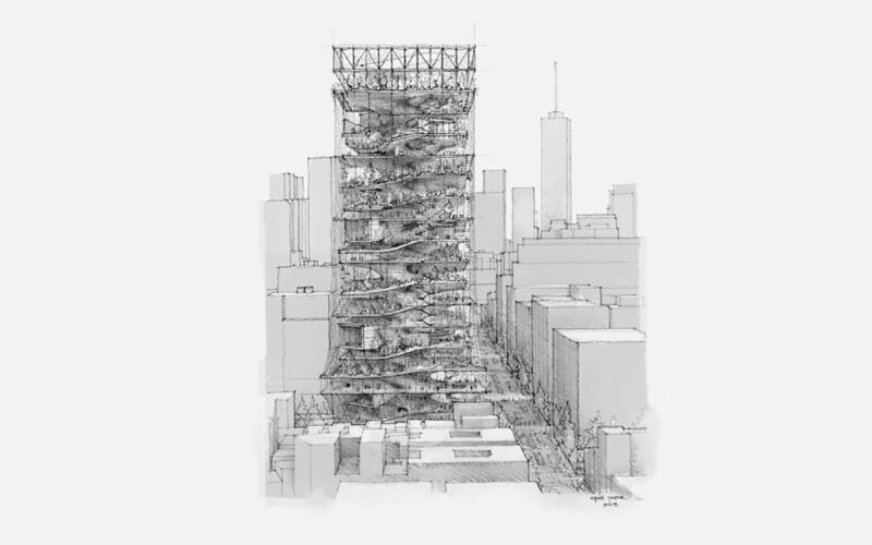 EDEN Tower: a new narrative in architecture, or “ecological programming”.