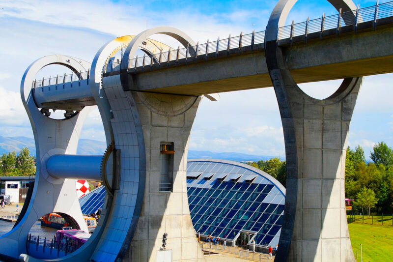 The Falkirk Wheel, Scotland