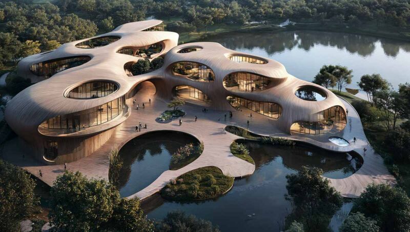 A cultural centre among lakes