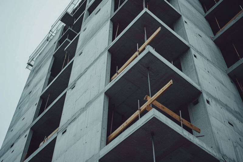 Cobiax floor slabs in architecture and construction