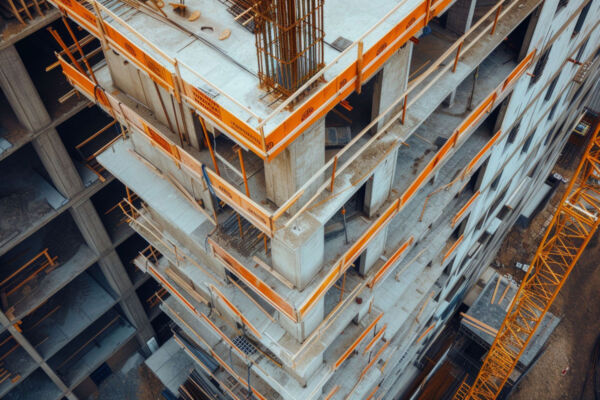 Cobiax floor slabs in architecture and construction