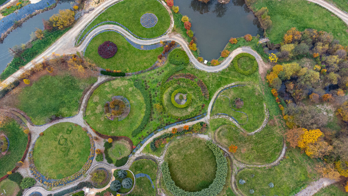 Starry Night Retreat, a park inspired by the art of Vincent Van Gogh