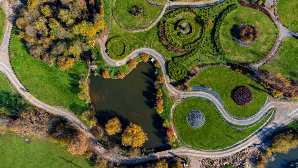 Starry Night Retreat, a park inspired by the art of Vincent Van Gogh