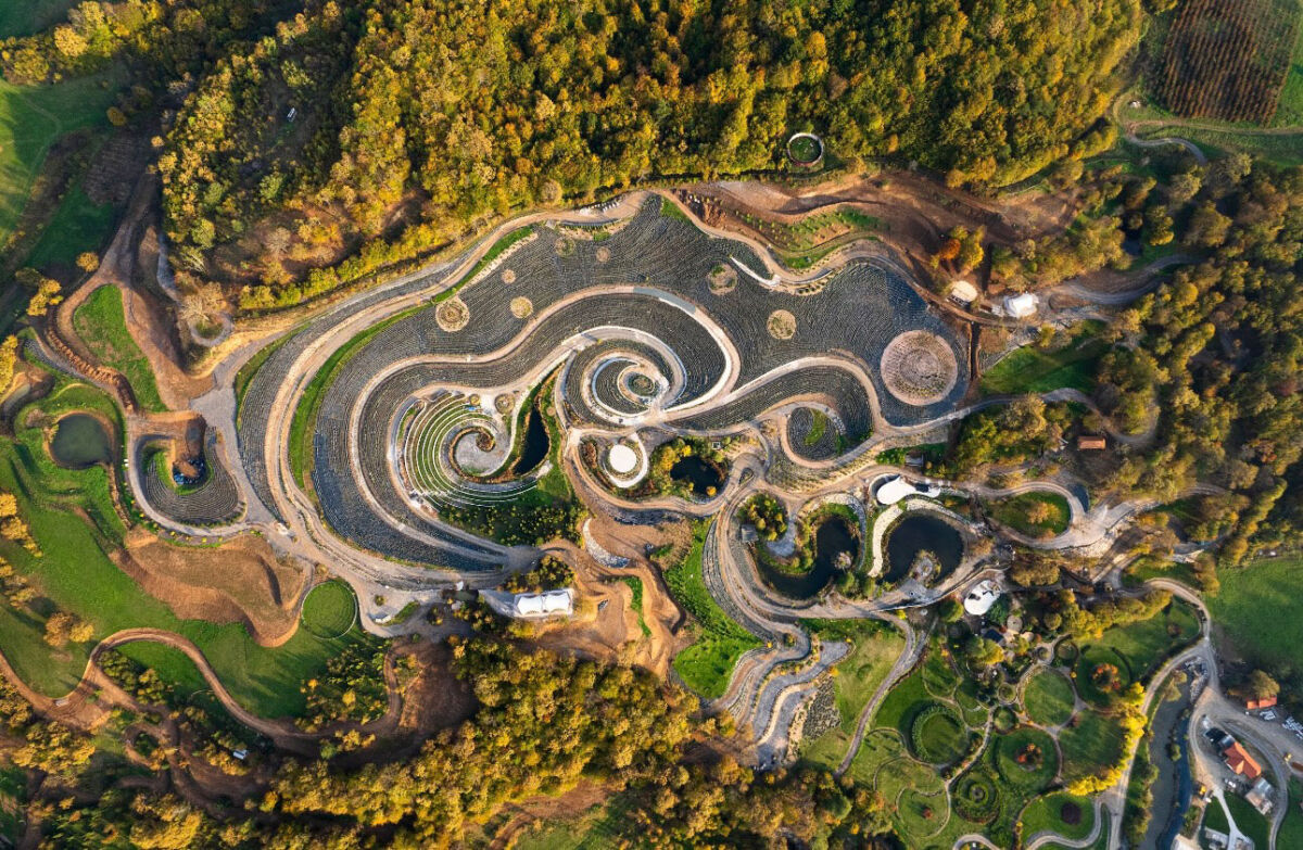 Starry Night Retreat, a park inspired by the art of Vincent Van Gogh