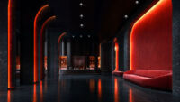 Exaltation, passion, luxury... a bold interior design.