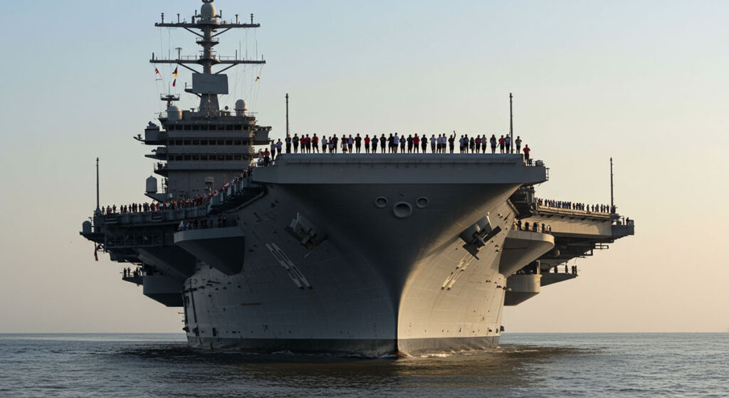 Refinement of engineering: aircraft carrier decks