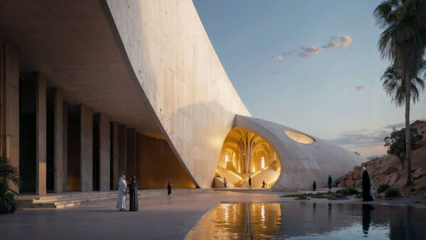 Monumental architecture, the language of scale